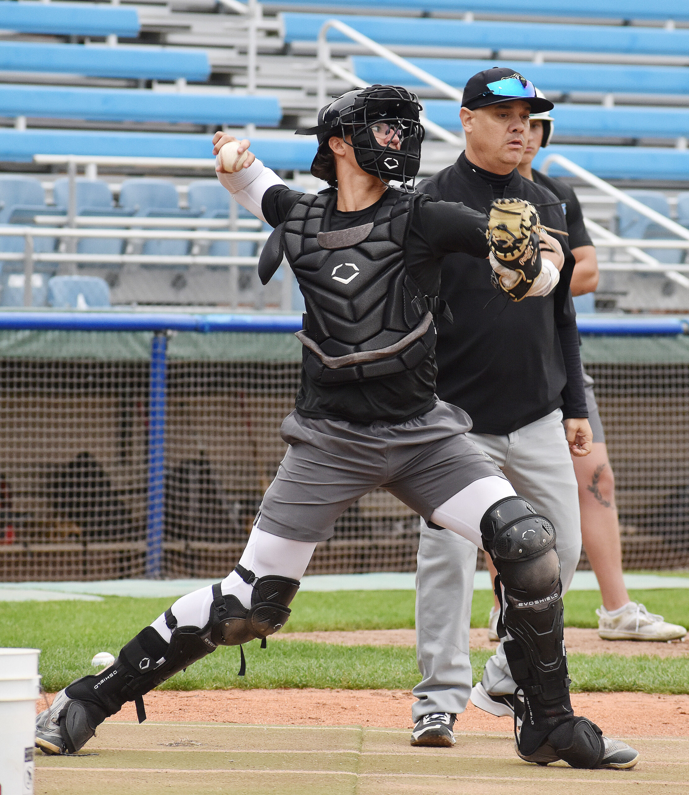 Tarp Skunks Eddie Dolansky practice | News, Sports, Jobs - Post Journal